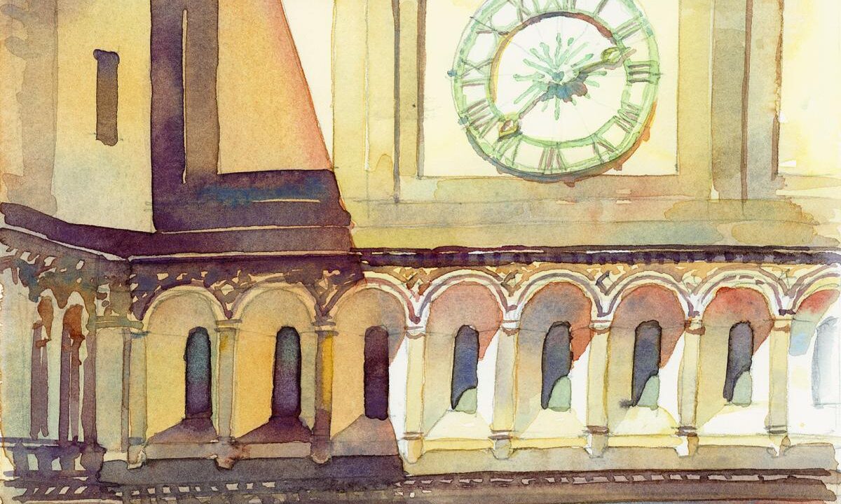 Bridge Clock, Sunny Afternoon - Frank M. Costantino